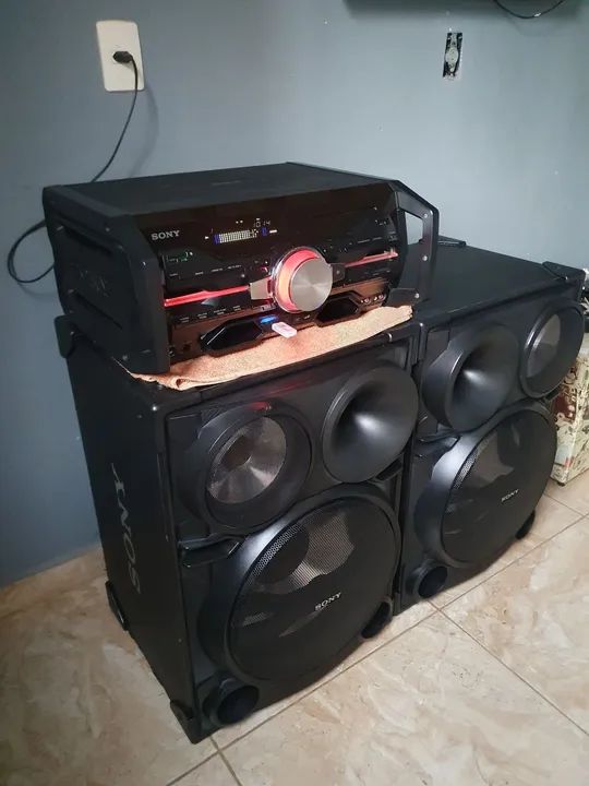 Mini system sony sh2000 1500rms - Aparelhos de Som - Nova Carapina II ...