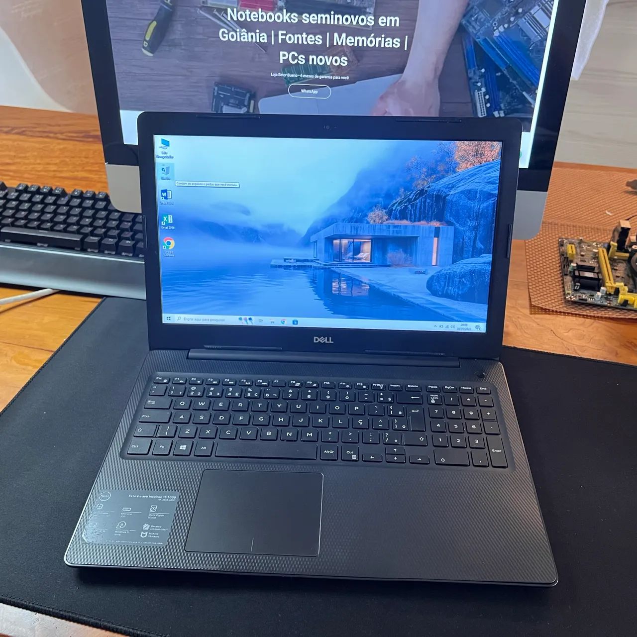 Notebook Dell Ultra Veloz Pentium Gold | 4GB RAM | SSD 128GB | Bateria ...