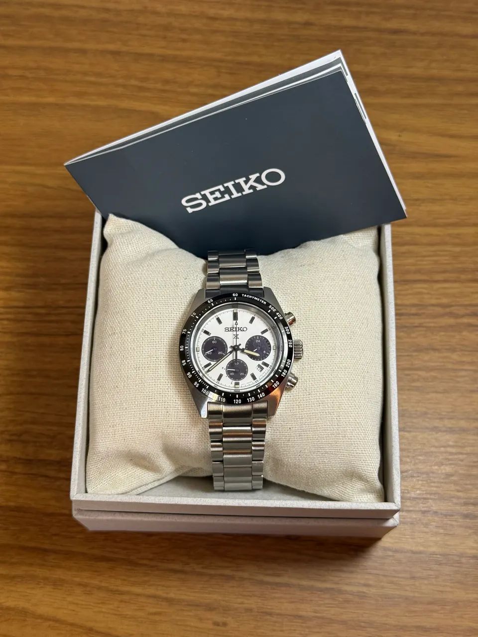 Seiko Panda - 39mm | Seiko Prospex Speedtimer - Acessórios - Alto do ...