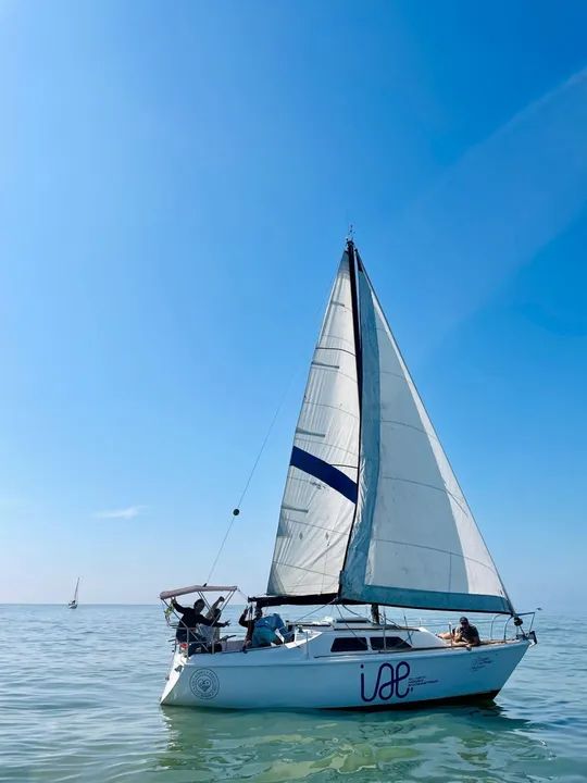 Veleiro Casa de Praia - Velamar 27? modelo Albatroz 1977 - Barcos e ...