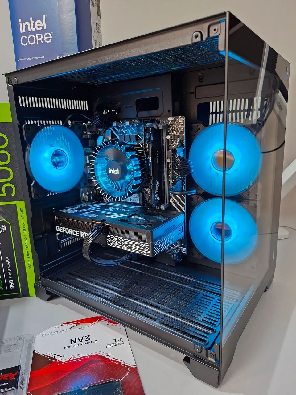 Pc Gamer NOVO Core i7 14700F 16Gb DDR5 RTX 5060 Ssd Nvme 1 Tb loja ...