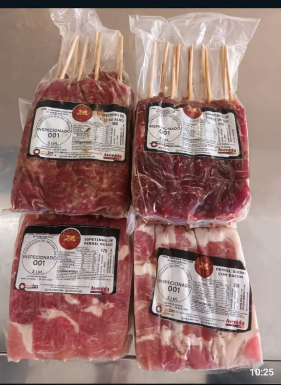 Espetinhos carnes especiais - Gastronomia e Hotelaria - Trobogy ...