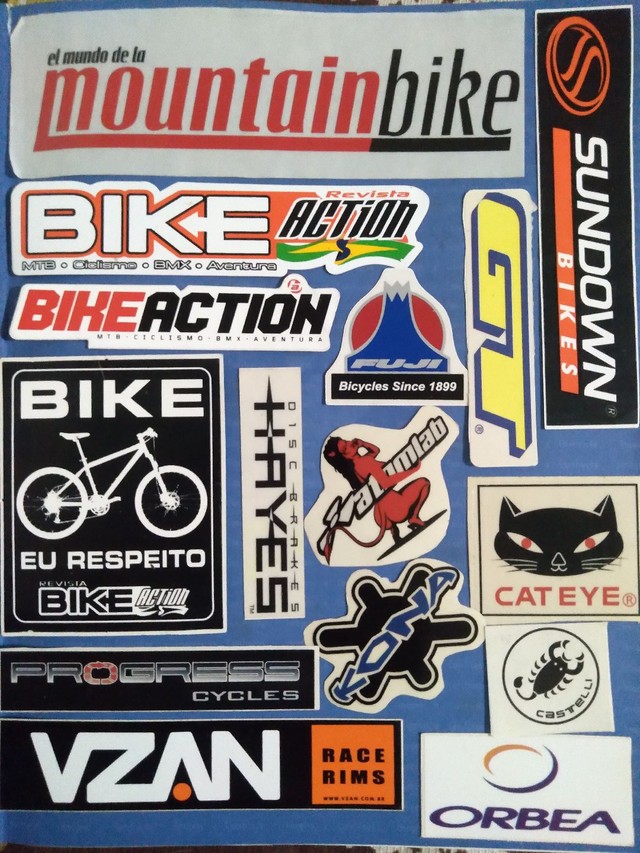 "adesivos de bicicleta" no Brasil