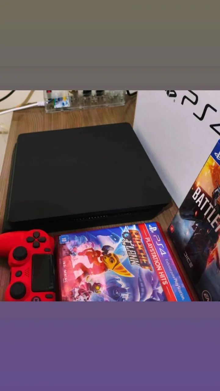 Vendo ps4 slim novíssimo - Consoles de Vídeo Game - Monte Aprazível ...