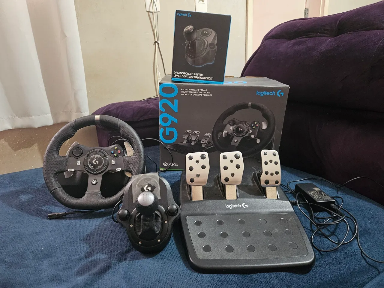 "volantes logitech" no Brasil