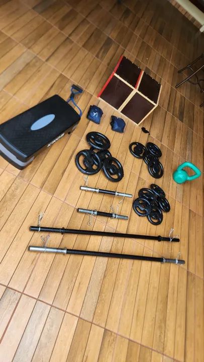 Vendo kit mini academia preço itens individuais ou kit completo ...