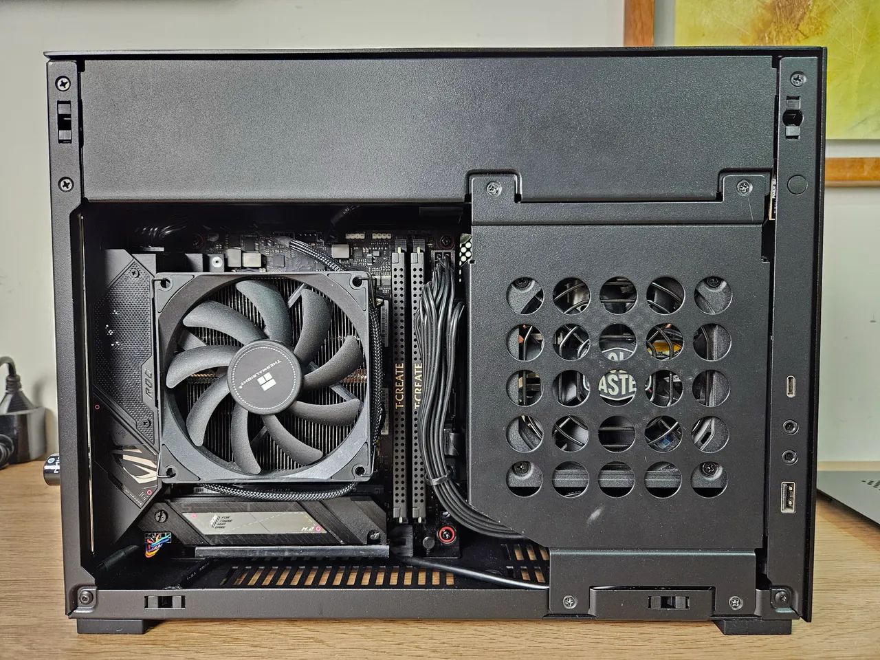 PC Gamer Mini ITX Asus ROG B650i 7800X3D 64Gb 2Tb RTX 4070 Super ...