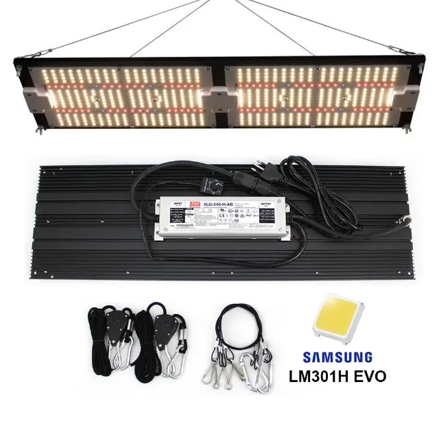 Led Grow Quantum Board Samsung LM301H EVO 240w Full Spectrum Driver ...