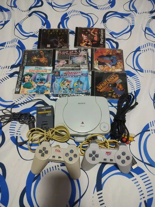 Ps one desbloqueado - Consoles de Vídeo Game - Barreiros, São José ...