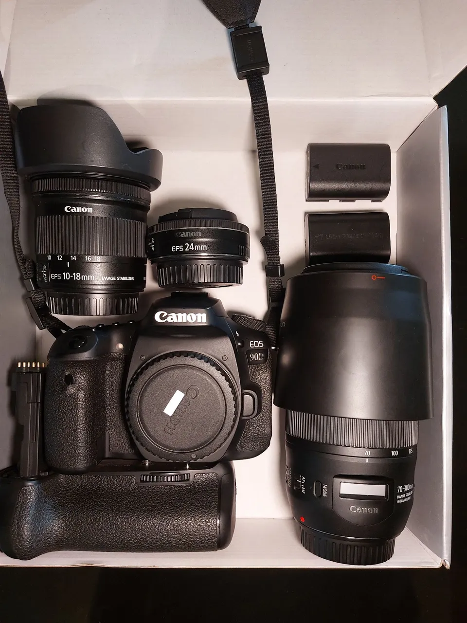 "canon 90d" no Brasil