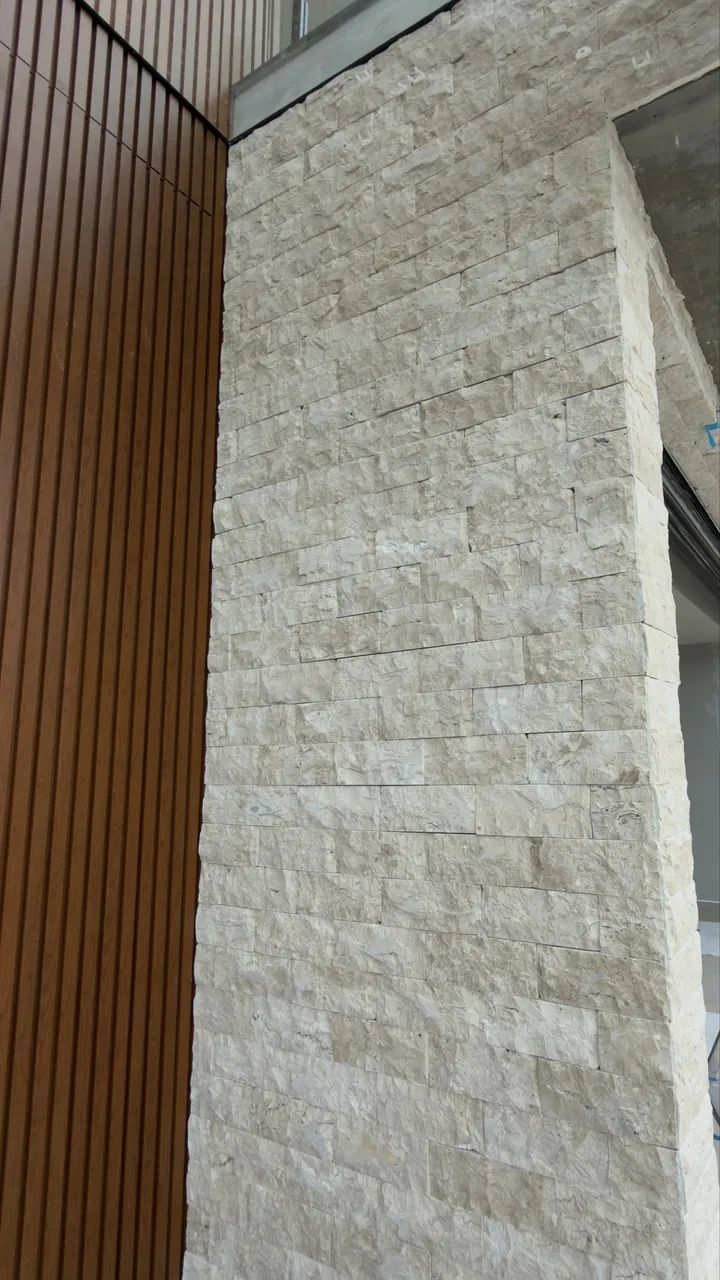 Travertino Rock Face 10x25cm - Pisos e Revestimentos - Revoredo ...