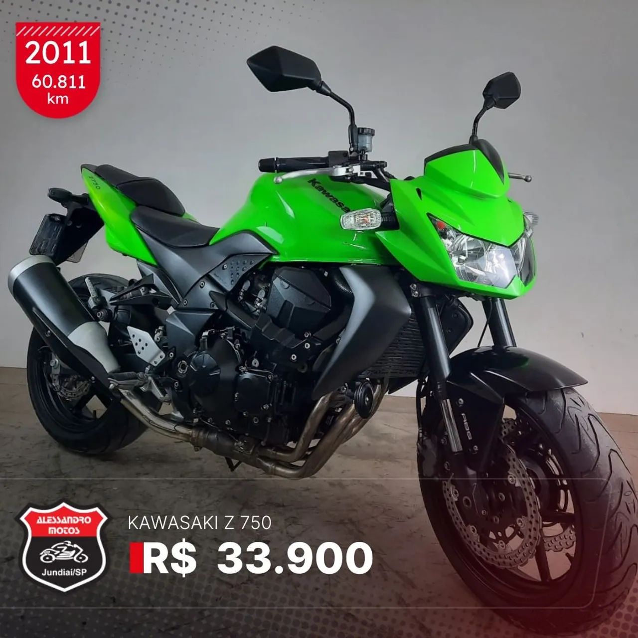 Motos KAWASAKI Z no Brasil