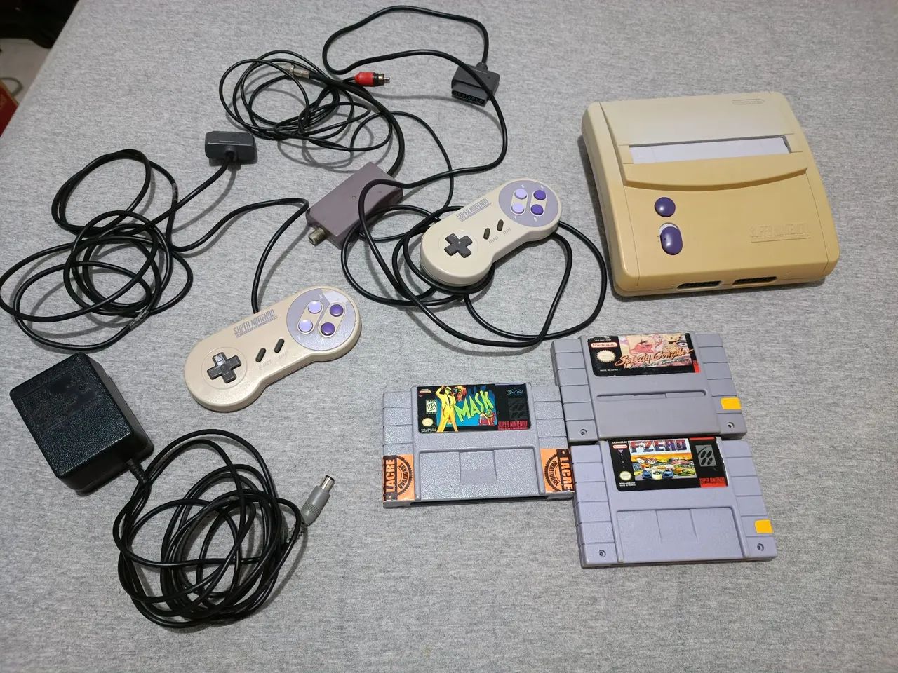 Super Nintendo baby completo - Consoles de Vídeo Game - Cidade ...