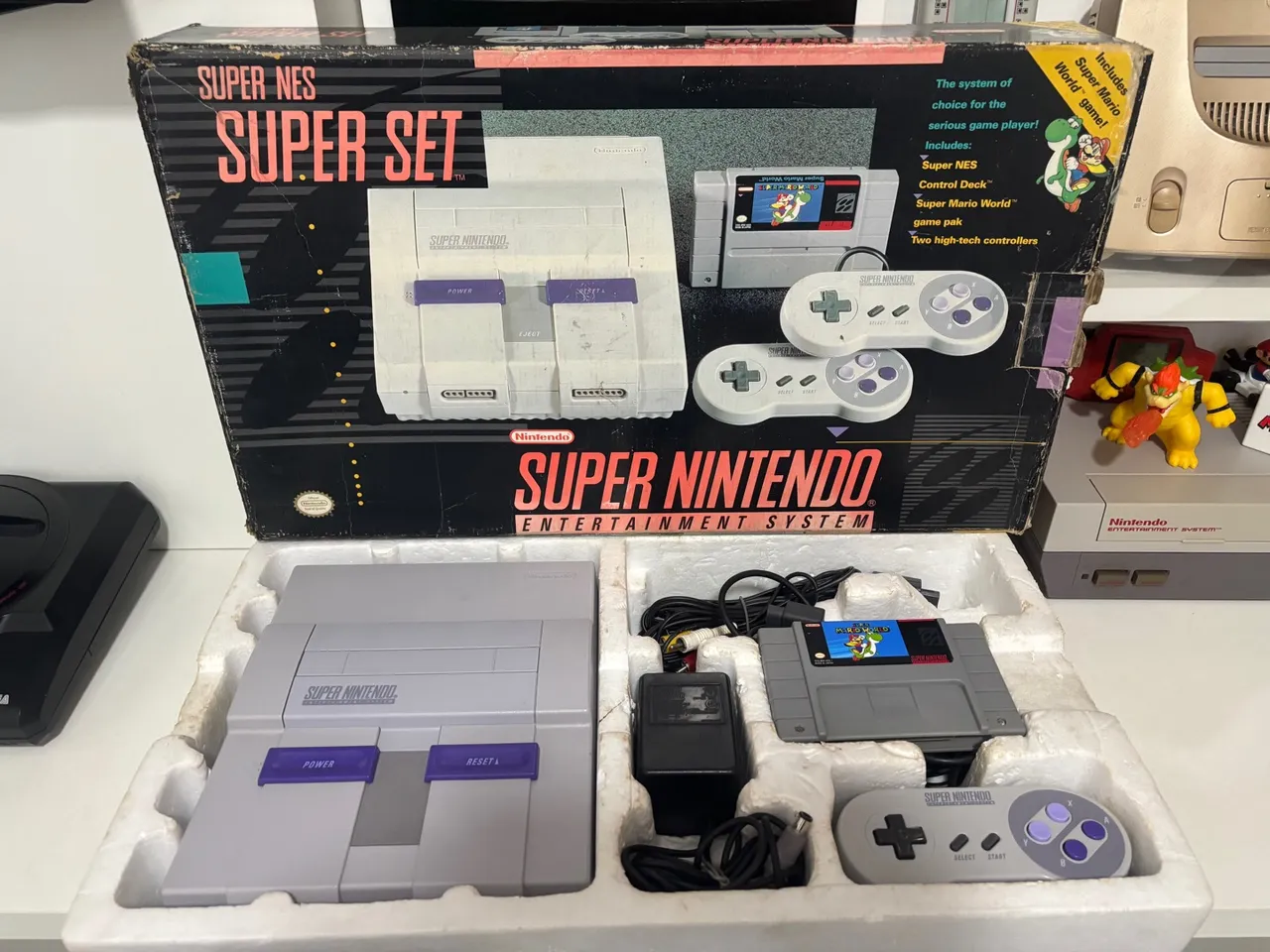 "super nintendo original" no Brasil