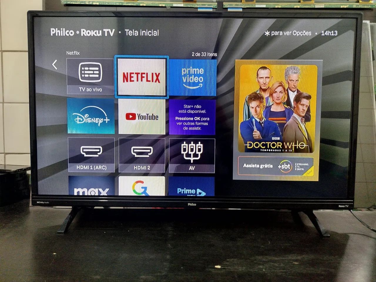 TV Philco Roku 32 polegadas Smart - TVs - Jardim Princesa, São Paulo 1402000727 | OLX