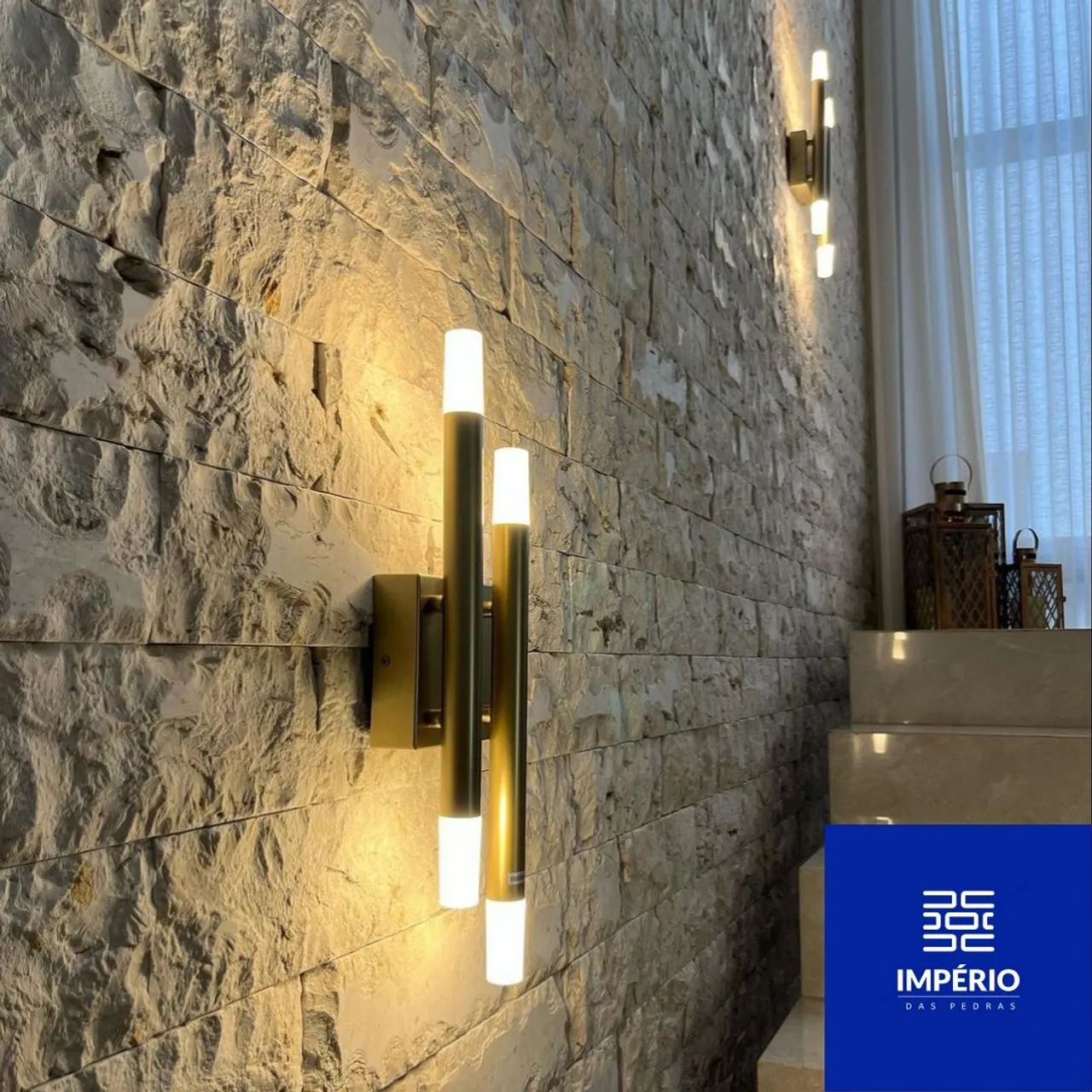 Pedra Travertino Rockface 10x30 cm - Pisos e Revestimentos - Goiânia 2 ...