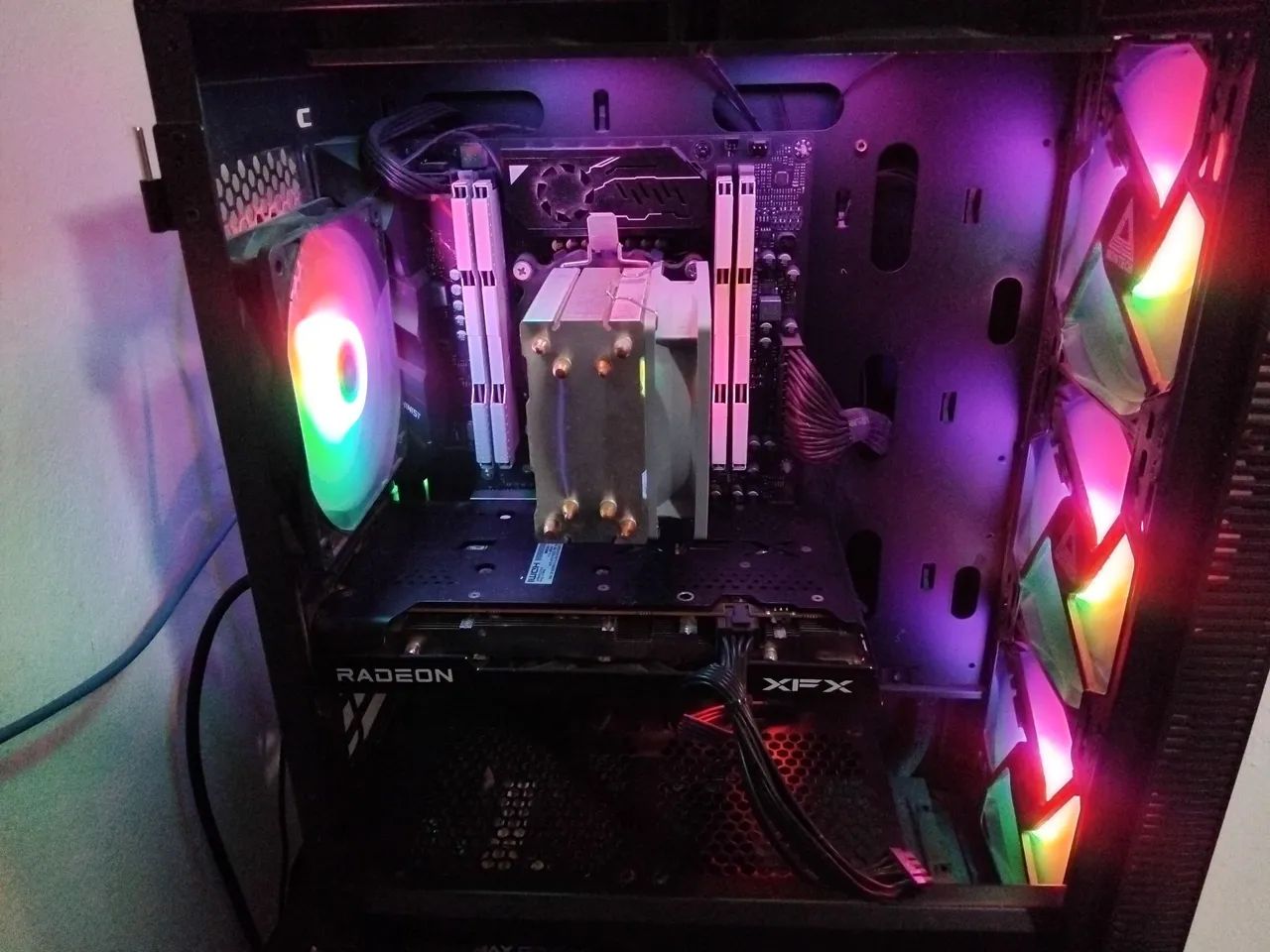 PC Gamer Completo RX 7600 + Monitor 100Hz + 32GB RAM - Roda Tudo ...