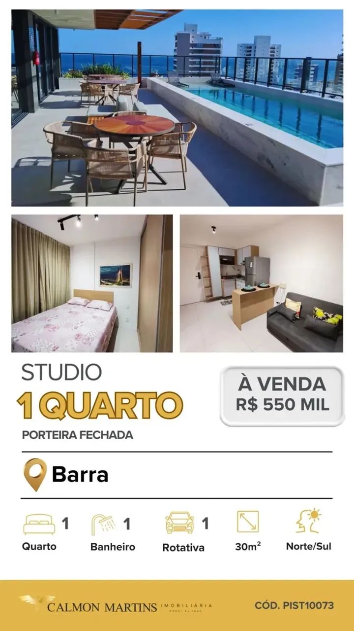 Loft/studio à venda - Barra, Salvador - BA 1469236422 | OLX