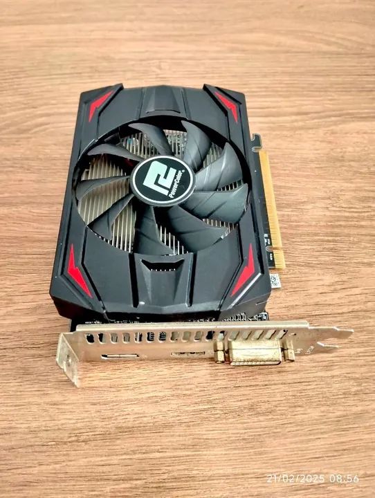 RX 550 4Gb PowerColor - Aceito Troca - Entrego/Envio