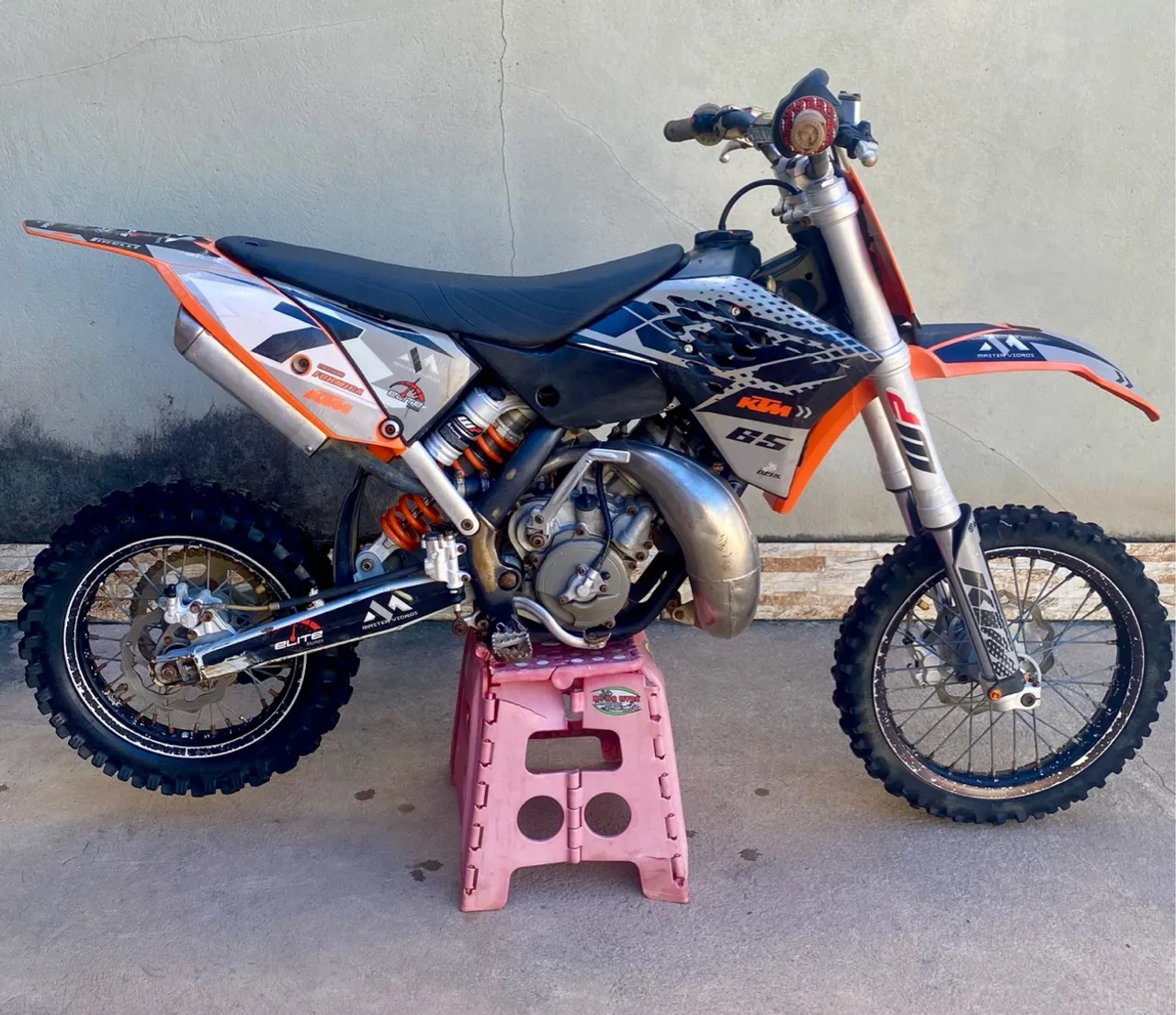 Motos KTM SX no Brasil