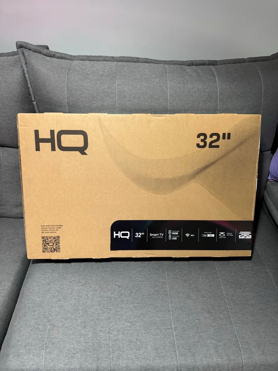 TV SMART 32 polegadas HQ (NOVO E LACRADO NA CAIXA) Garantia de 1 ano da Fabricante - TVs ...