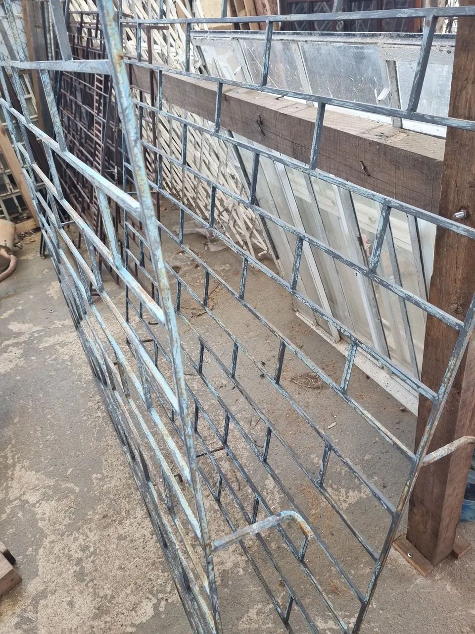 Grade de janela 1.40 alt × 1.60 larg - Portas e Janelas - Portão ...