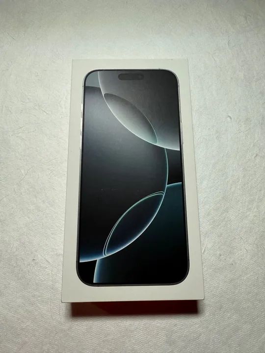 iPhone 16 pro max 256 gb titanium branco novo - Celulares e Smartphones ...