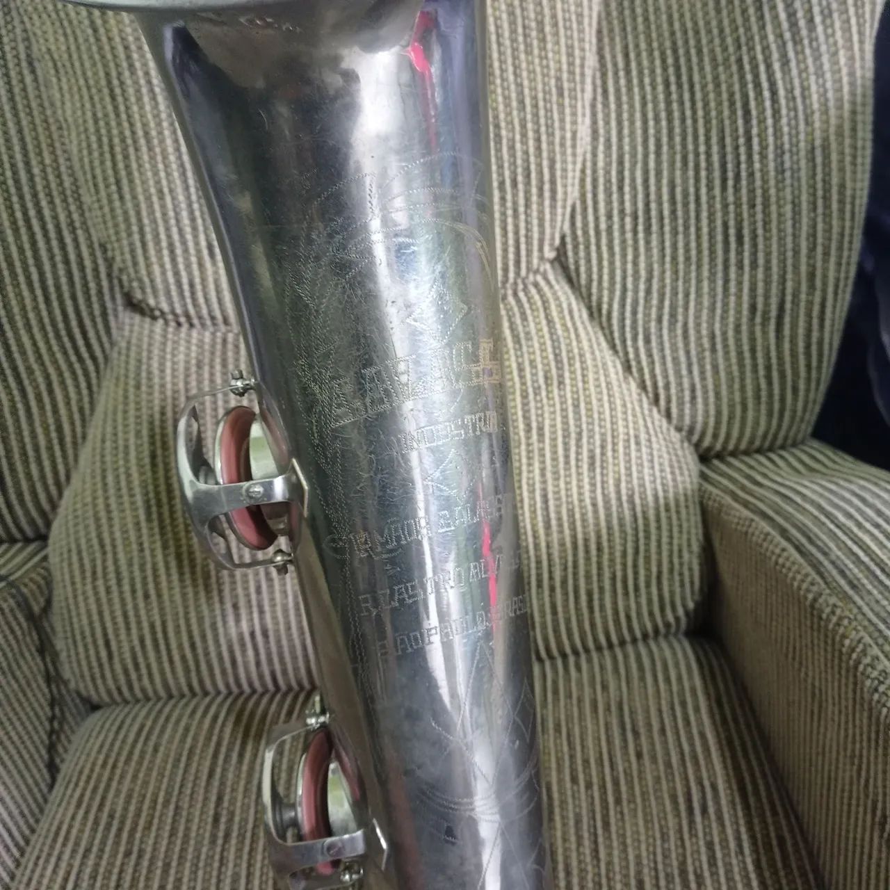 Saxofone barítono Galasso PARCELO NO CARTÃO SEM JUROS. - Instrumentos ...