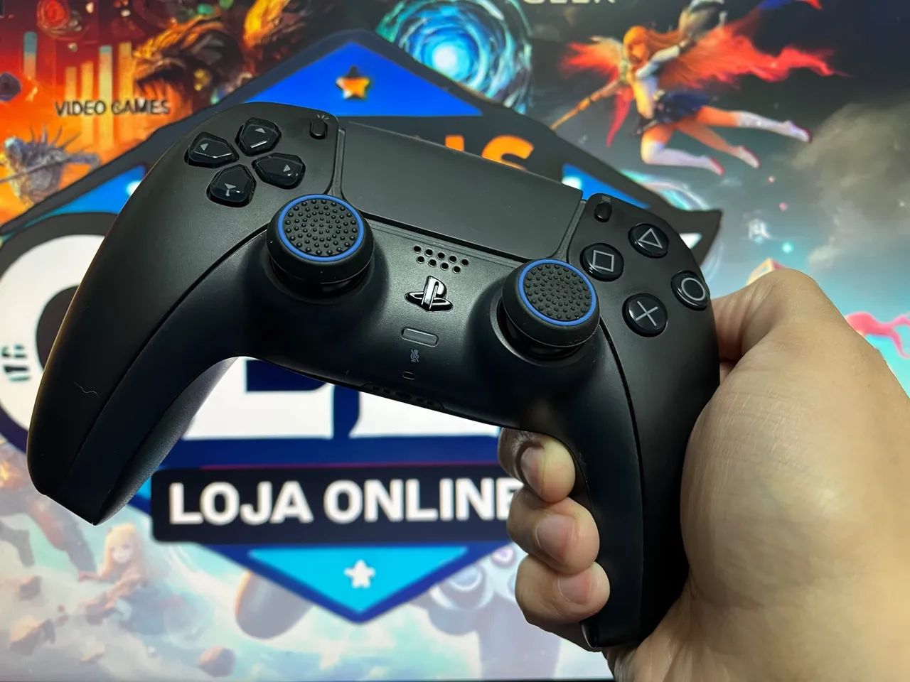 Controle DualSense Midnight Black PS5 - Seminovo - Peças e Acessórios ...