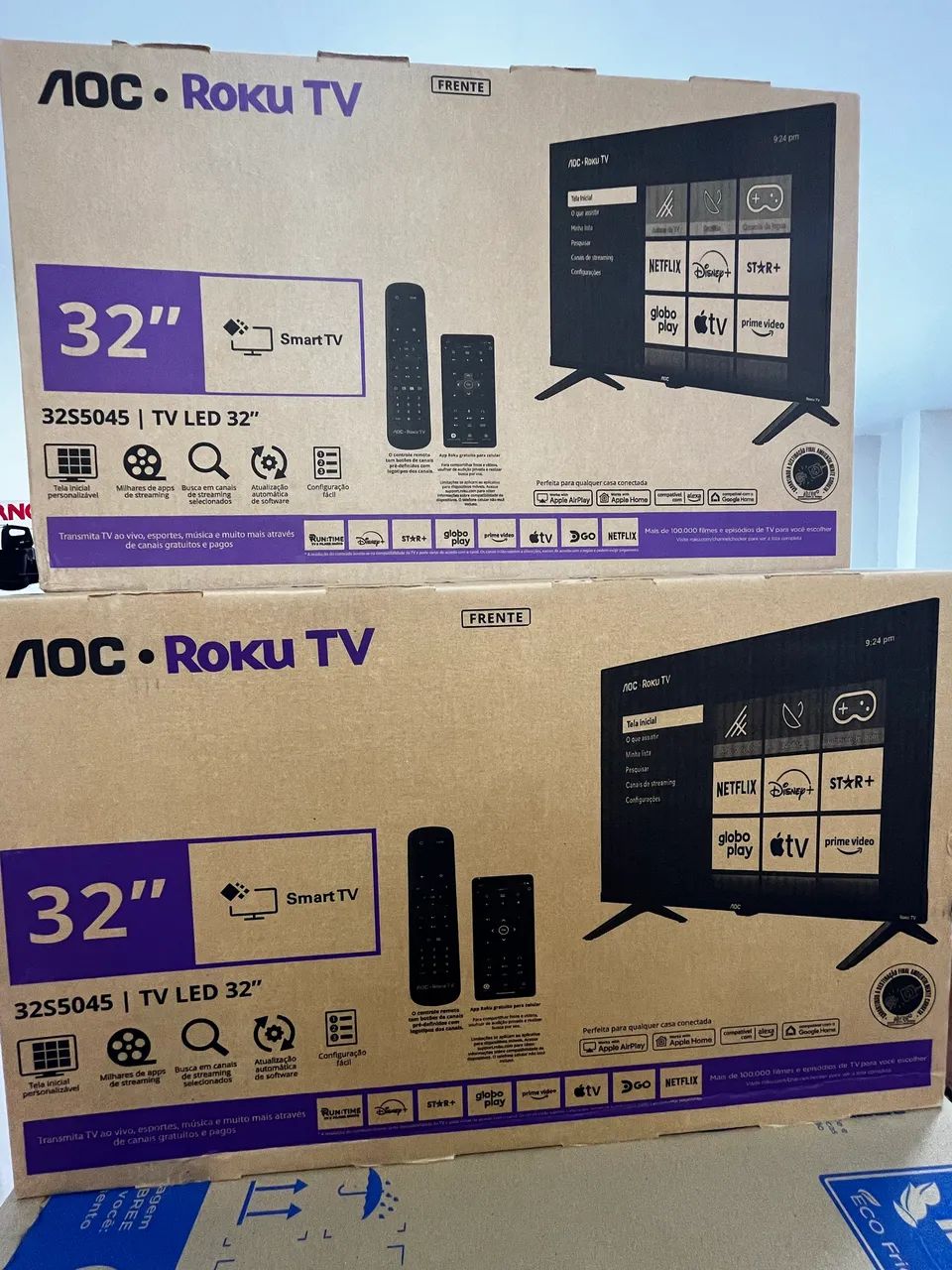 SMART TV AOC- PHILPS 32 HD TOKU - TVs - Lago Azul, Manaus 1505109956 | OLX