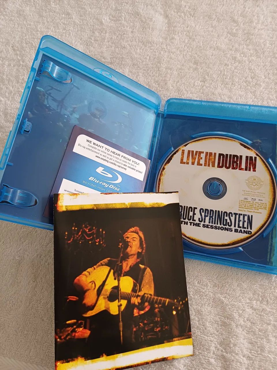Blu-ray original "Bruce Springsteen with The Sessions Band: Live in ...