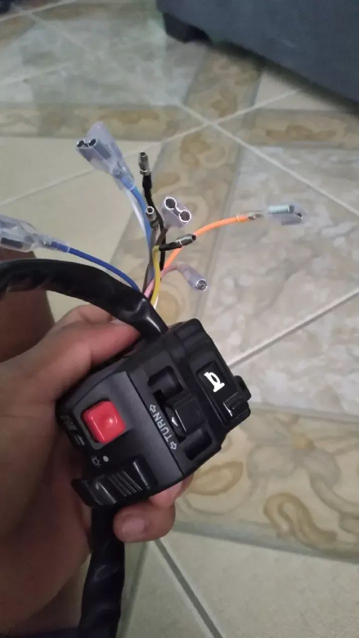 Punho De Luz Honda Cg 125 1995/1999 - Peças e Acessórios de Vídeo Game ...