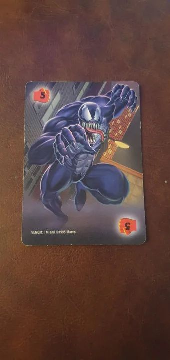 Carta de Coleção Venom - Marvel Overpower - Hobbies e coleções - Jardim ...