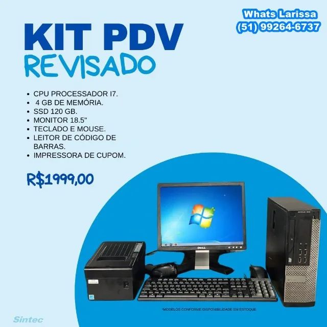 "kit pdv computador" no Brasil