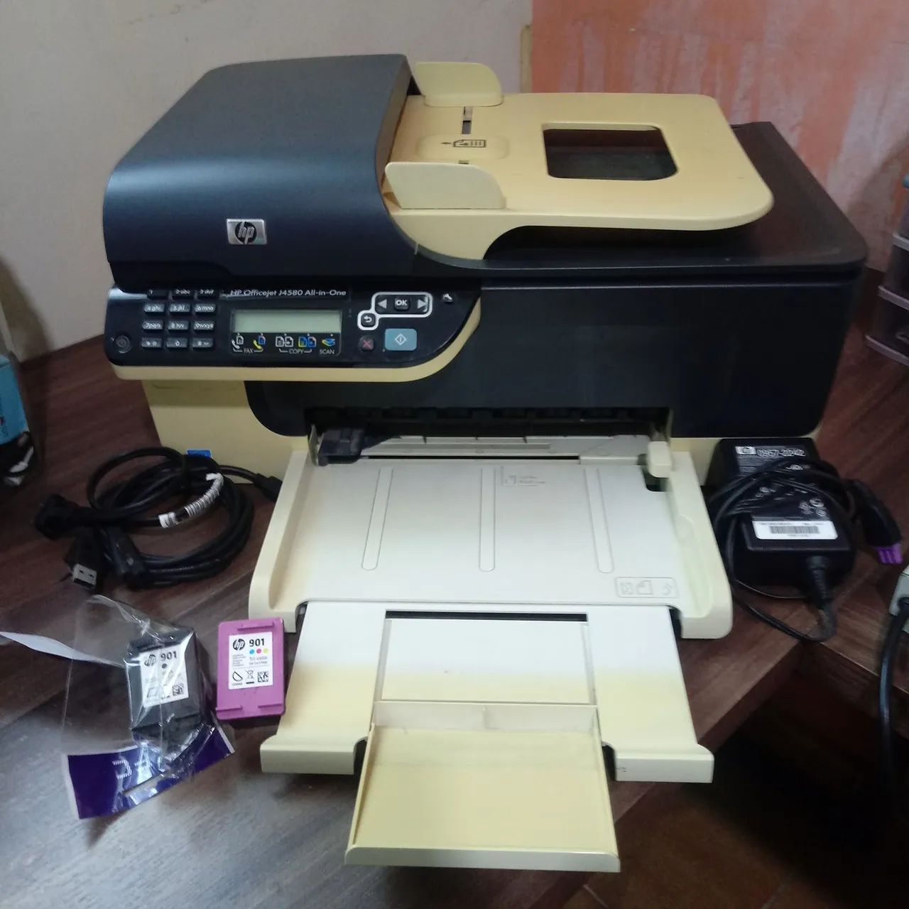 Multifuncional HP Officejet J4580 funcionando - Periféricos e Acessórios de Computador - Vila da ...