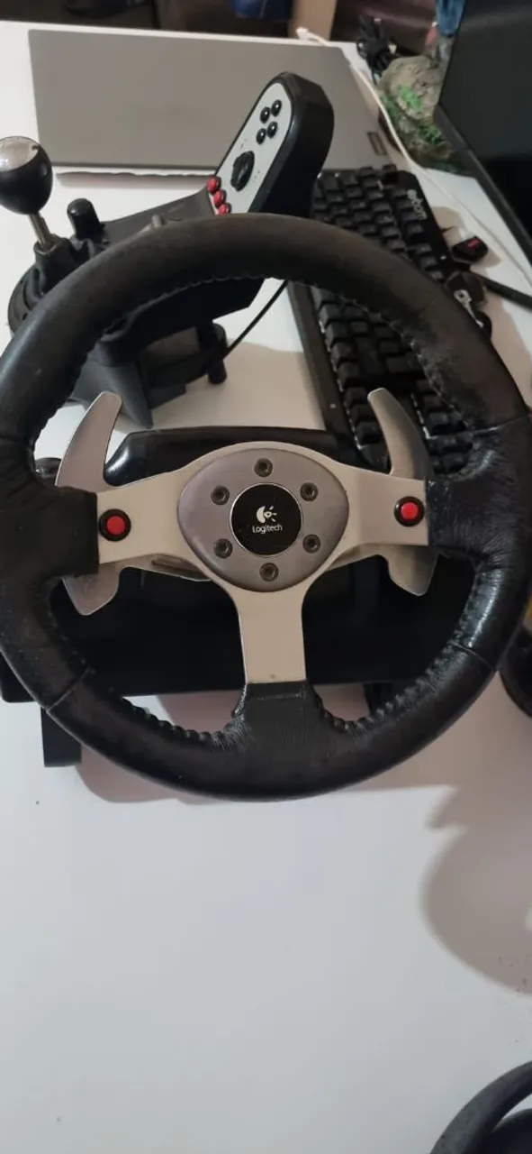 "logitech g25" no Brasil