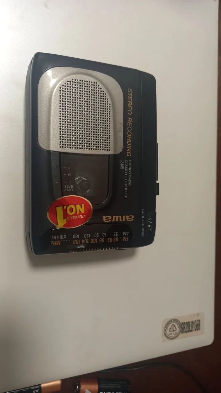 Walkman rádio cassete Aiwa - Aparelhos de Som - Bosque dos Eucaliptos ...