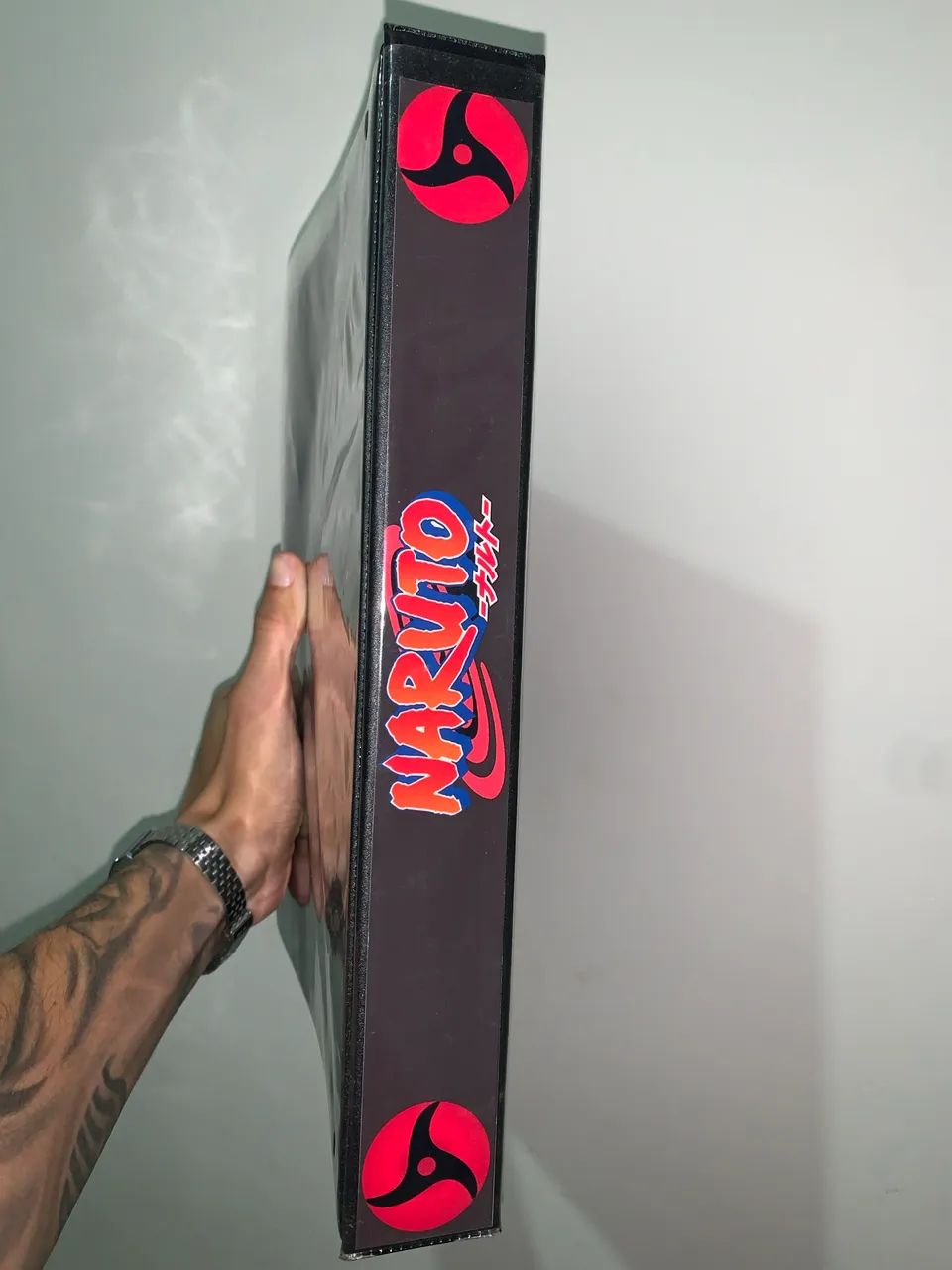 Fichário Porta Cards Sasuke Uchiha Naruto - Cabem 198 cards - Livros e ...