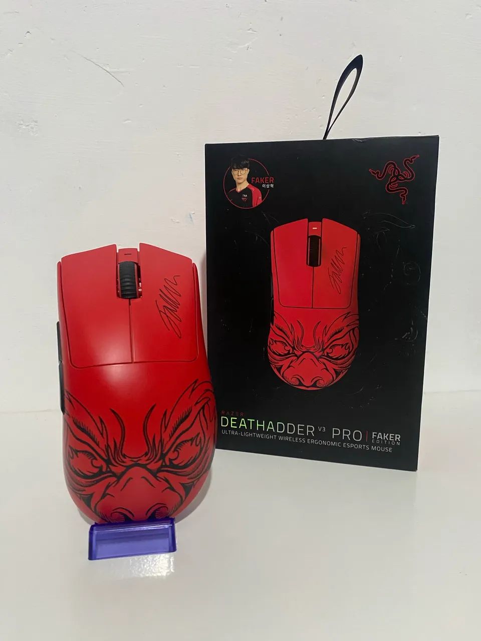 Mouse Razer Deathadder v3 Pro Faker Edition (Novo) - Periféricos e ...