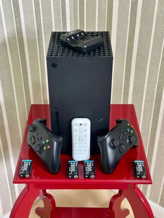 Xbox Series X1 TB c midia fisica 2 Controles 4 Baterias 2800mAh Controle 8Bitdo Consoles de Video Game Anita Garibaldi Joinville 1367667261 OLX