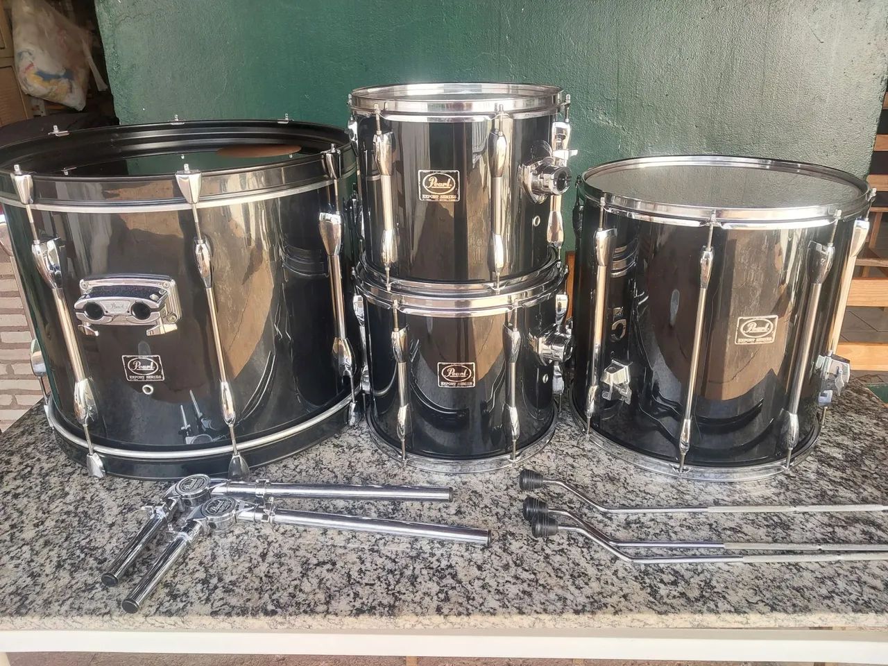 pearl export preta NÃO ENVIO - Instrumentos musicais - Residencial ...