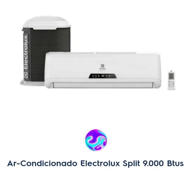 "ar condicionado split 9000 btus electrolux" no Brasil