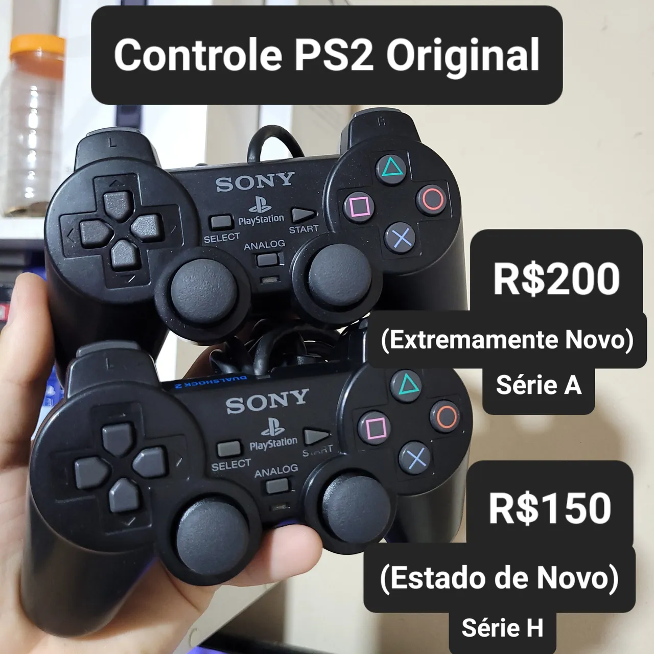 "controle ps2" - Peças e Acessórios de Vídeo Game no Brasil