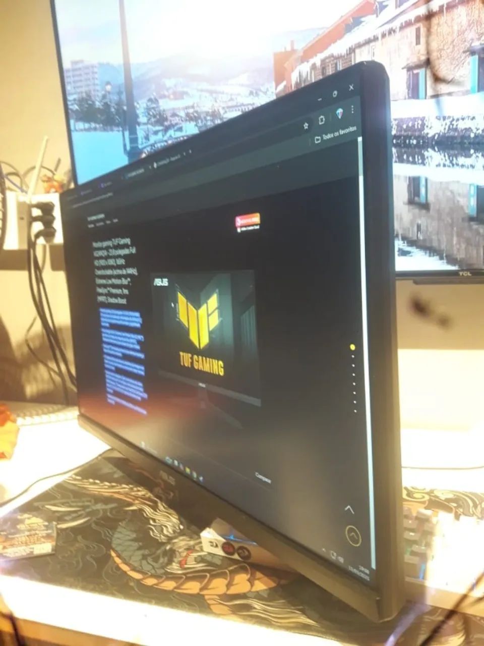 MONITOR ASUS 165HZ TUF GAMING + BRAÇO ARTICULADO - Monitores - Nova ...