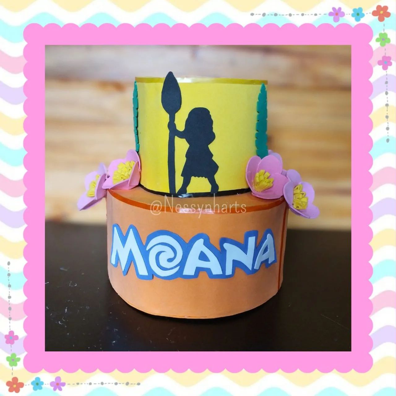 Bolo Fake Moana - PAPELÃO E EVA - Brinquedos e Jogos - Restinga, Porto ...