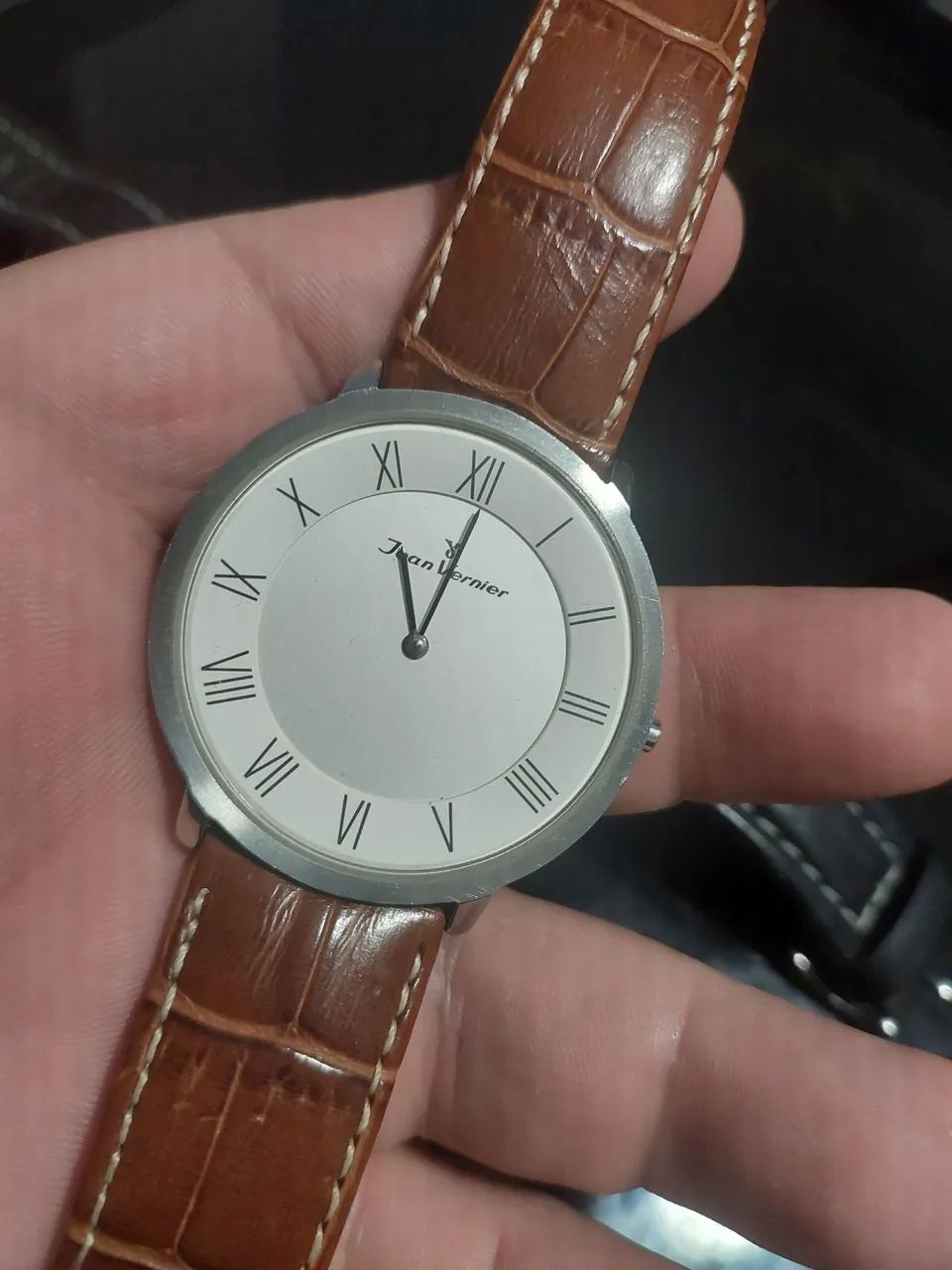 Relógio Jean Vernier Clássico - Elegância no seu pulso - Acessórios ...