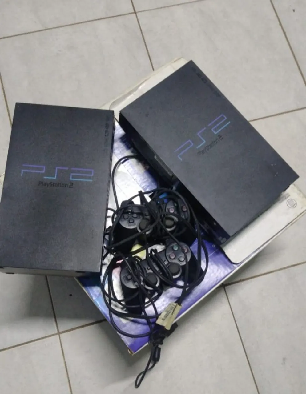 "playstation 2 fat desbloqueado" - Consoles de Vídeo Game no Brasil