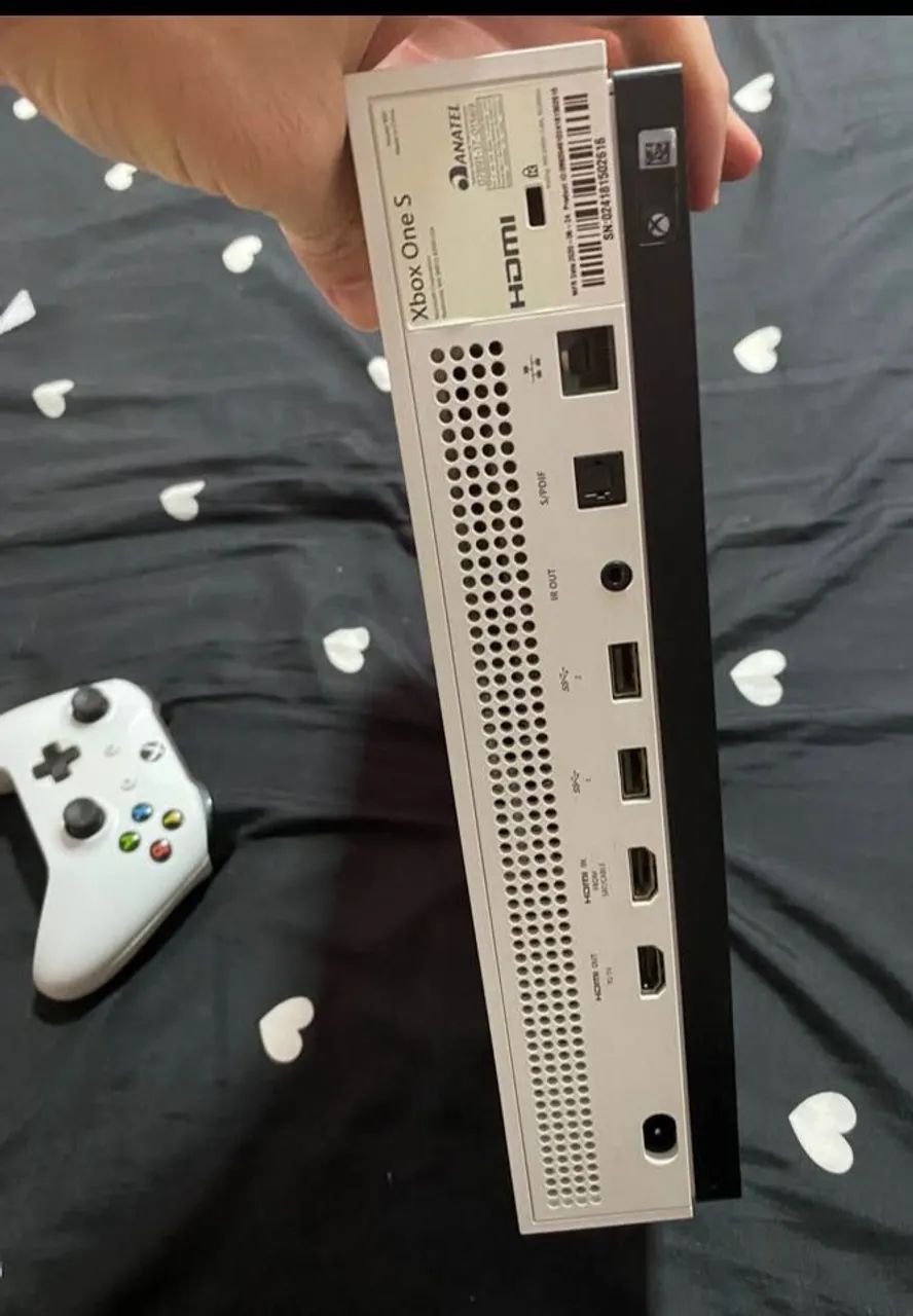 Xbox one s 1 TB 1 controle 32 jogos não aceita troca - Consoles de ...