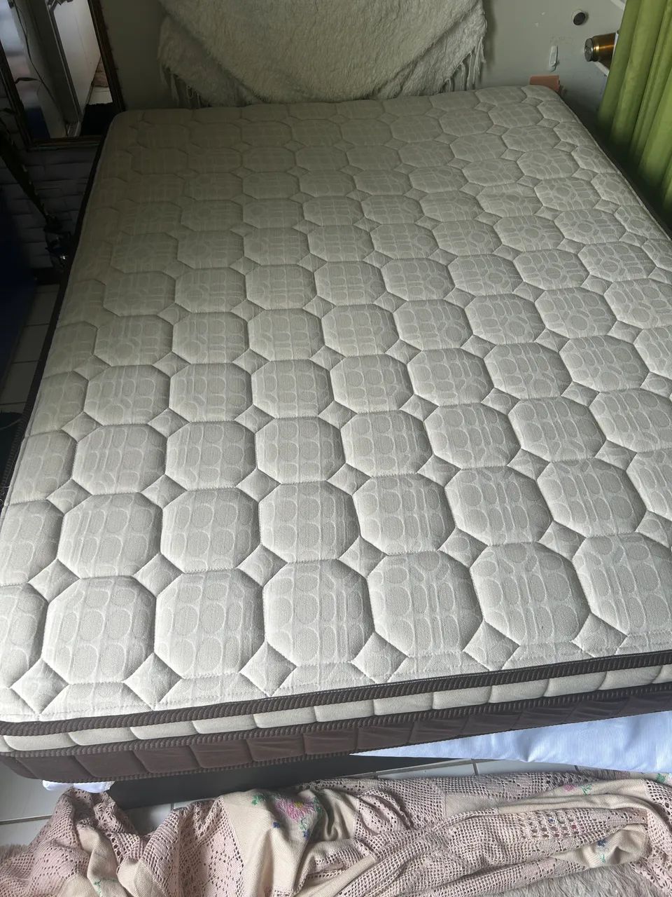 Cama bau dividido 1,38 por 1,58 primeira linha ortobom baú e colchão ...