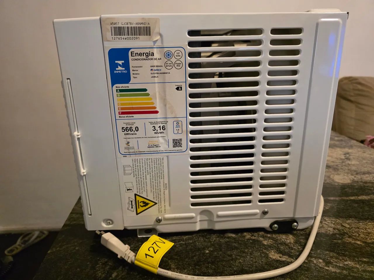 Ar-condicionado GREE 7.000 BTU/h 127v Janela - Ar-condicionados - Porto ...